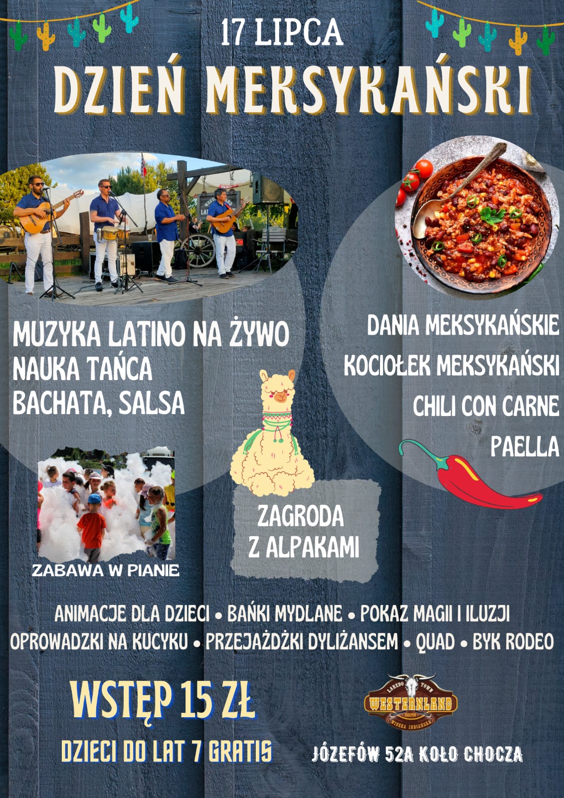 17 lipca - Dzień Meksykański - Westernland